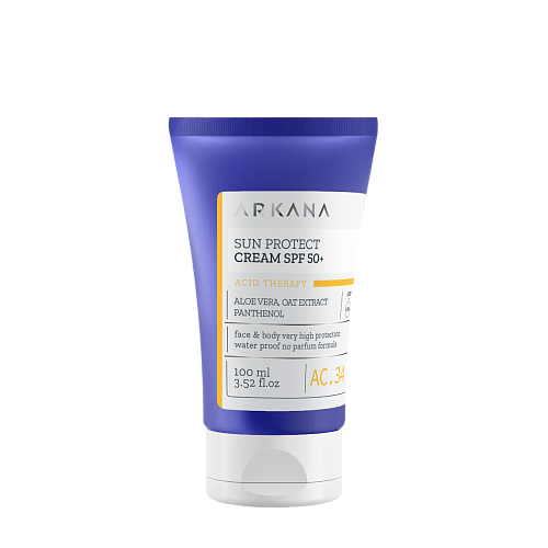 ARKANA Sun Protect Cream SPF 50+ - Солнцезащитный крем для лица SPF 50 ...